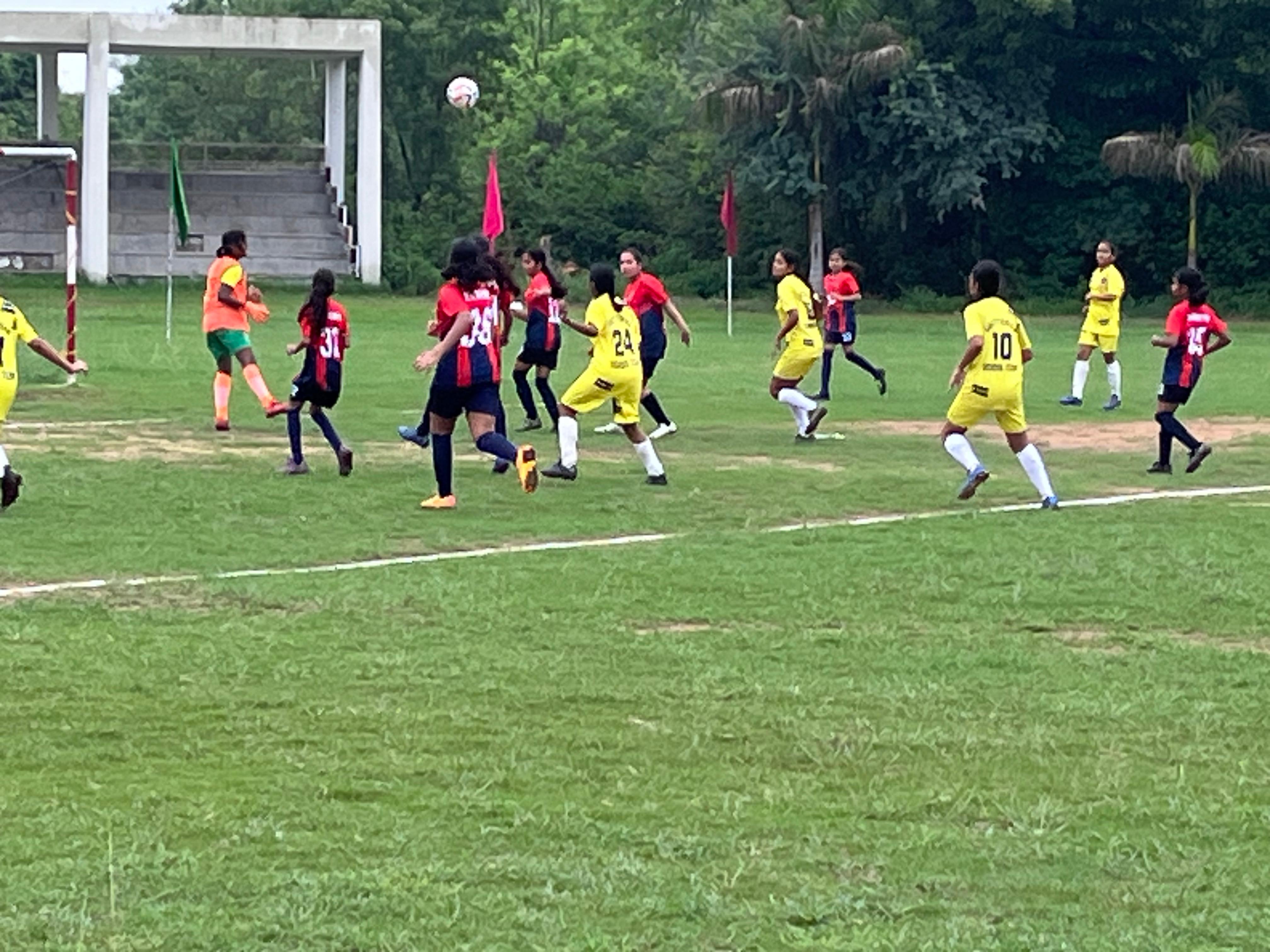 IPSC U14 girls football championship kicks off – Sainik School Chittorgarh