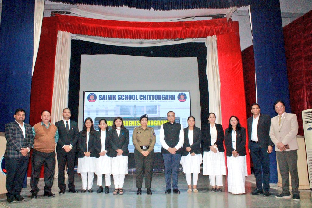 Legal Awareness Programme – Sainik School Chittorgarh